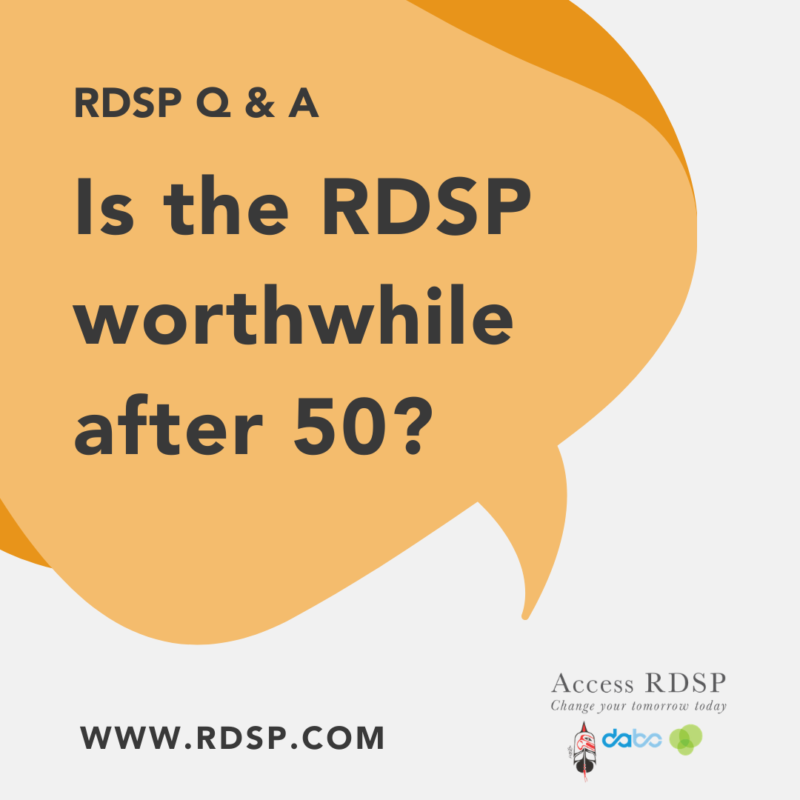 RDSP Q & A (2) - RDSP